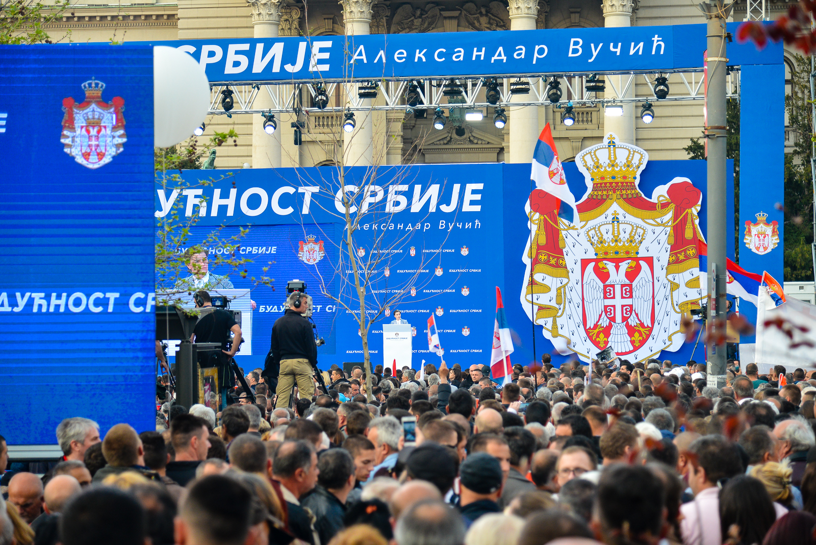 Najveći miting u novijoj istoriji, građani iz cele Srbije i regiona u ...